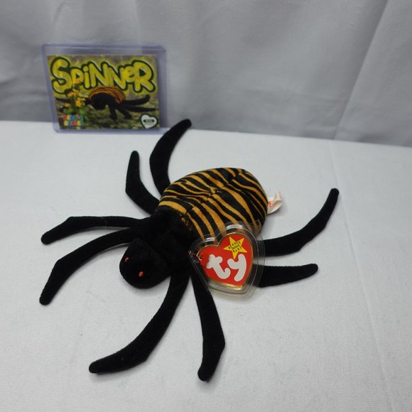 Ty | Toys | Vintage Ty Beanie Babies Spinner Spider Style 436 | Poshmark